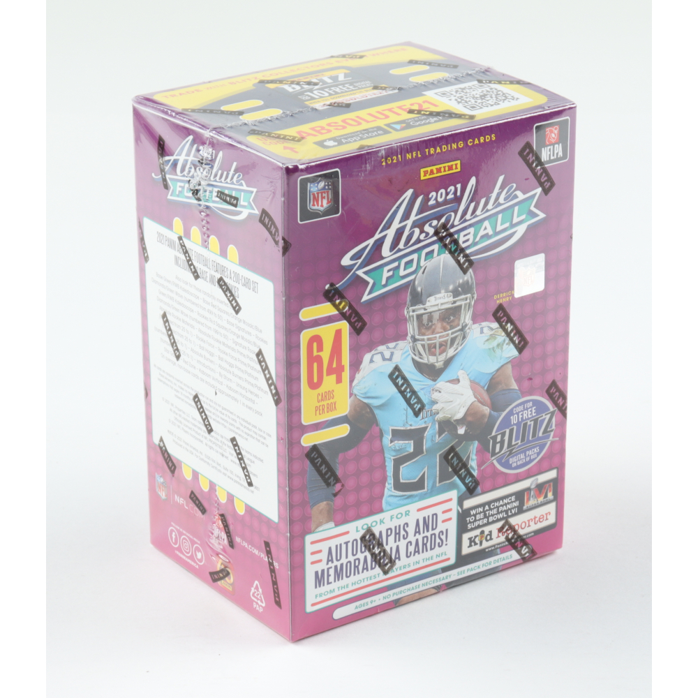2021 Panini Absolute Football Blaster Box with (8) Packs | Pristine Auction