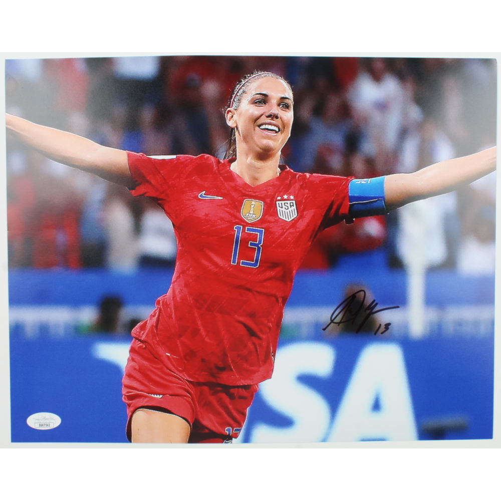 Alex Morgan Signed 11x14 Photo (JSA Hologram) | Pristine Auction