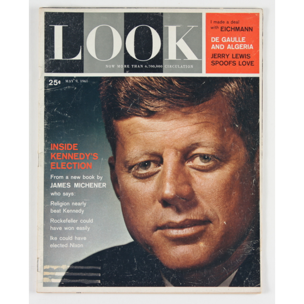 Vintage John F. Kennedy "Look" Magazine | Pristine Auction