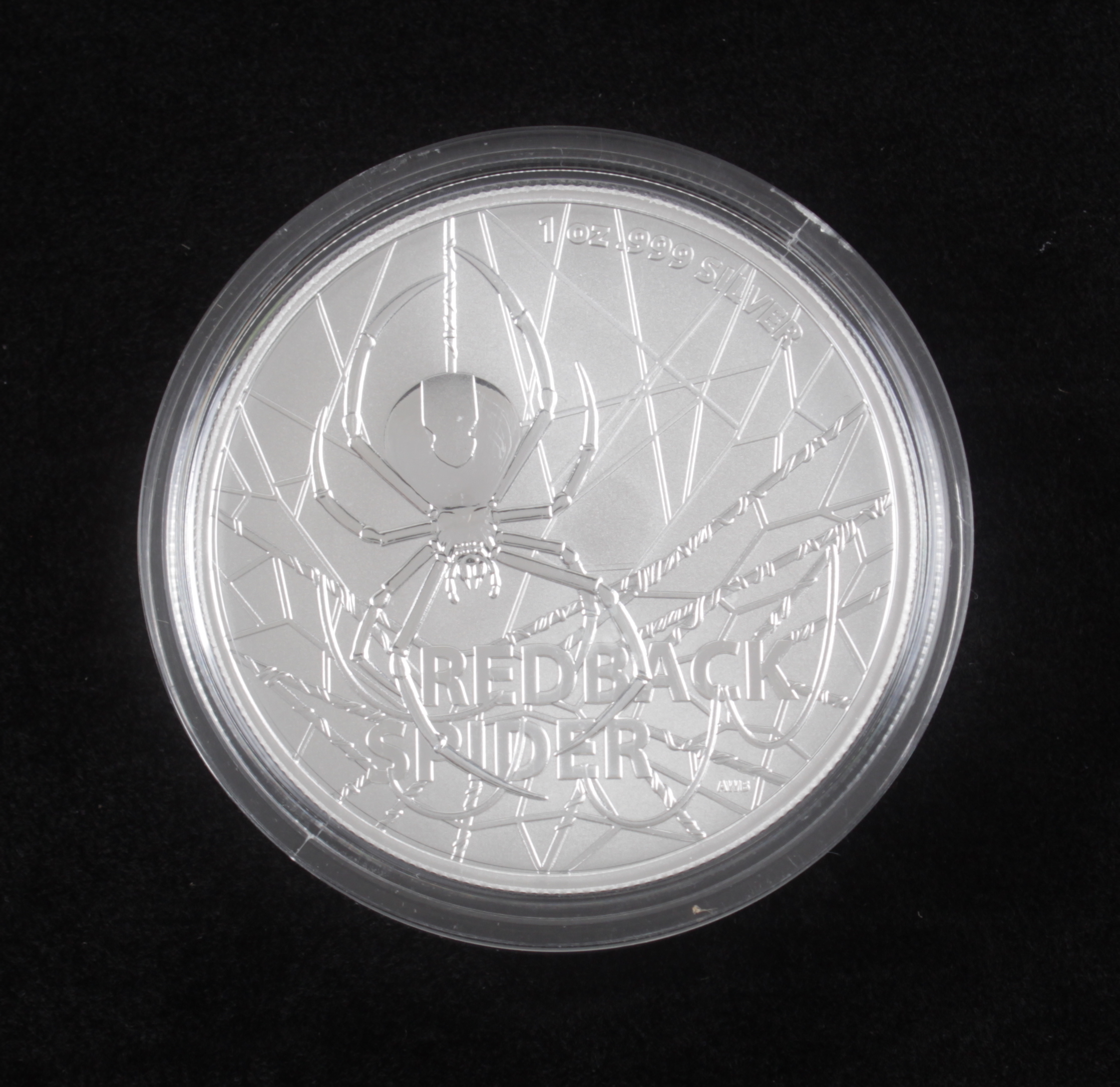 1 oz. 2020 Redback Spider Royal Australian $1 One Dollar Silver Mint Coin | Pristine Auction