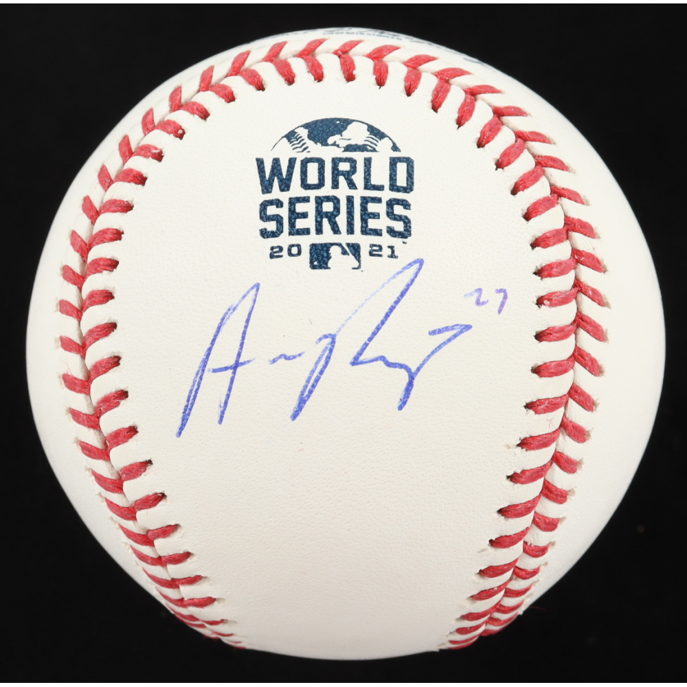 Austin Riley Signed 2021 World Series Baseball (MLB Hologram ...