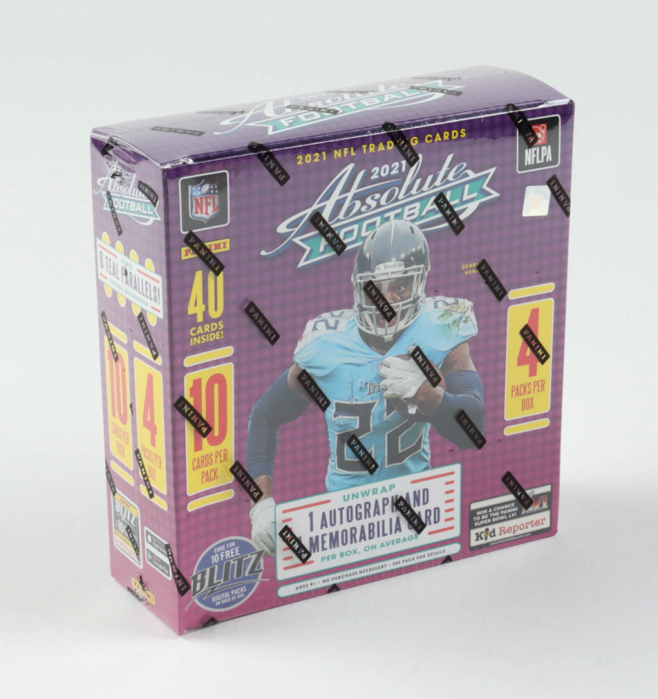 2021 Panini Absolute Football Mega Box with (4) Packs | Pristine Auction