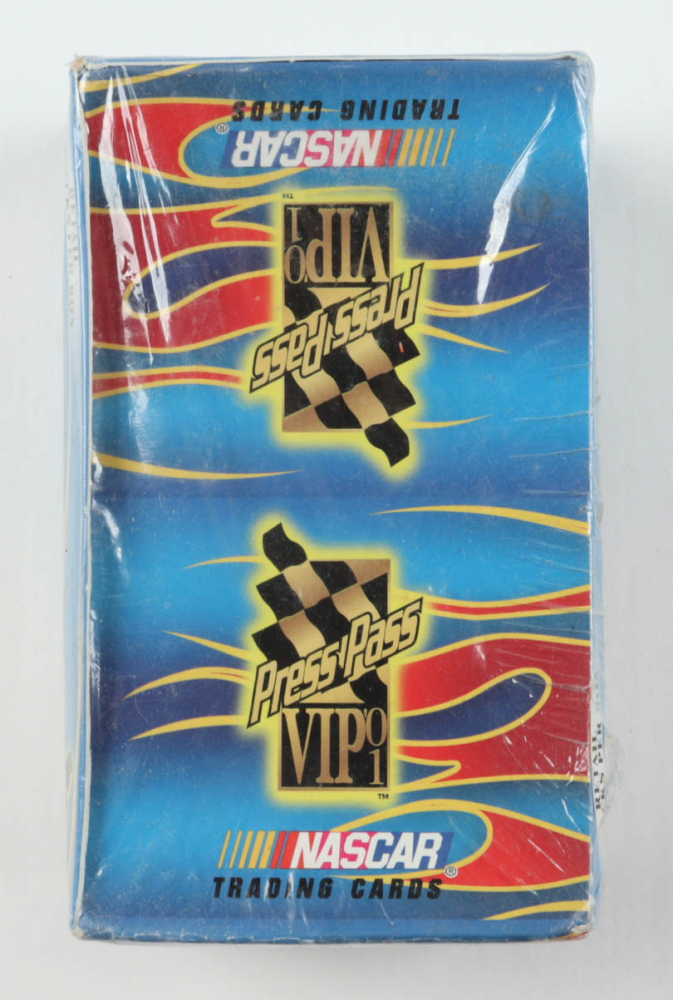 2001 Press Pass VIP NASCAR Box with (16) Packs | Pristine Auction