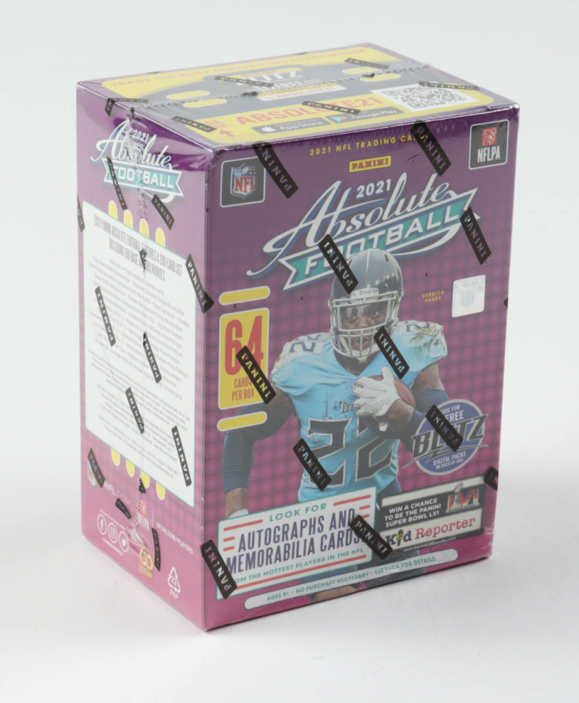 2021 Panini Absolute Football Blaster Box with (8) Packs | Pristine Auction