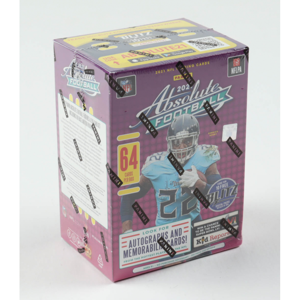 2021 Panini Absolute Football Blaster Box with (8) Packs | Pristine Auction