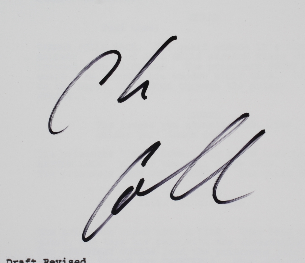 Chris Columbus Signed "The Goonies" Movie Script (AutographCOA Hologram ...