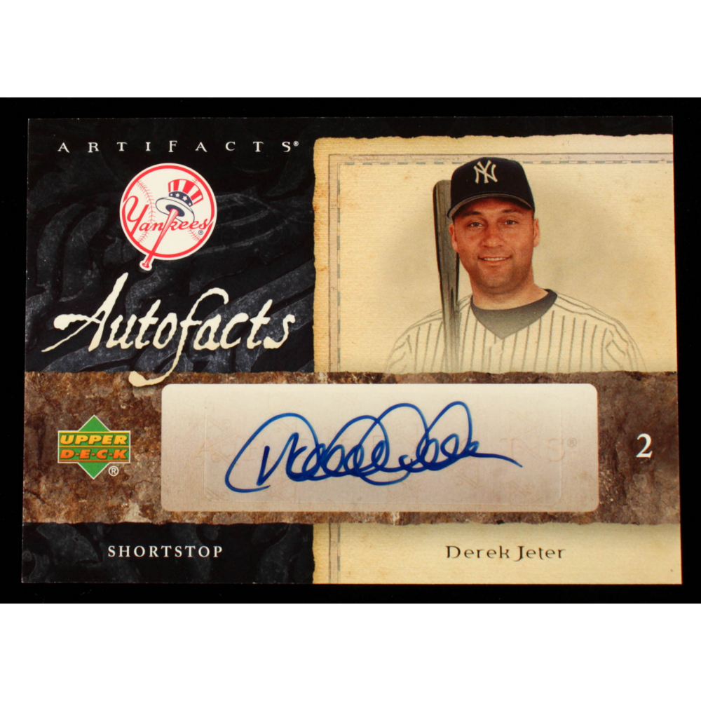 Derek Jeter 2007 Artifacts Autofacts Autograph #DJ | Pristine Auction