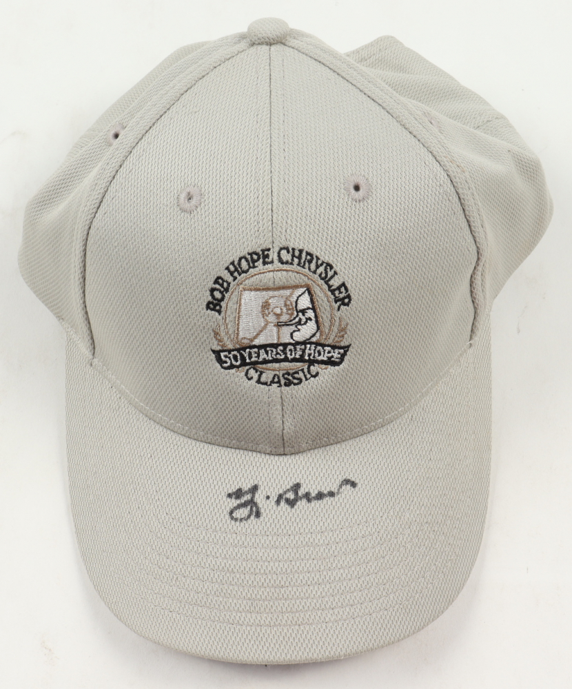 Yogi Berra Signed Bob Hope Chrysler Classic Adjustable Hat (JSA COA ...