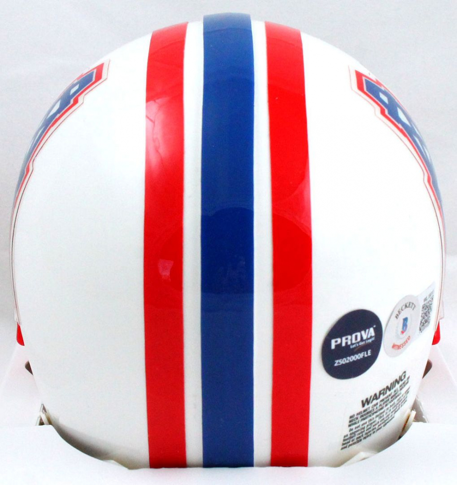 Earl Campbell Signed Oilers Mini Helmet Inscribed "HOF 91" (Beckett ...