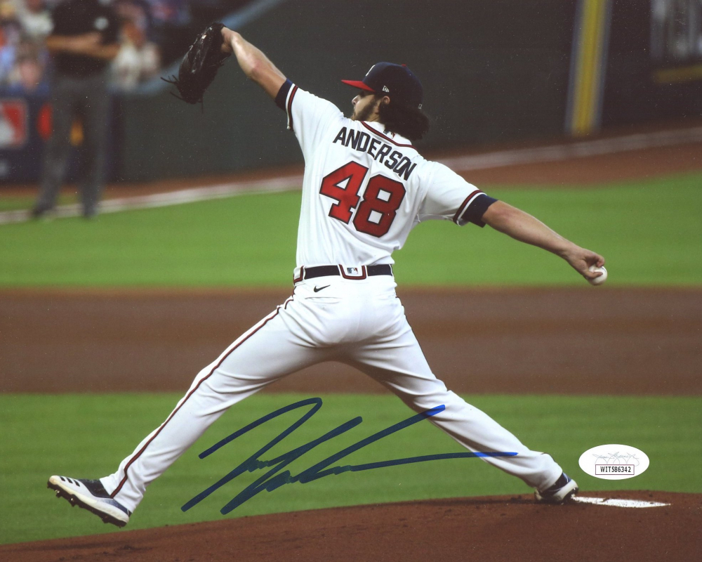 Ian Anderson Signed Braves 8x10 Photo (JSA COA) | Pristine Auction