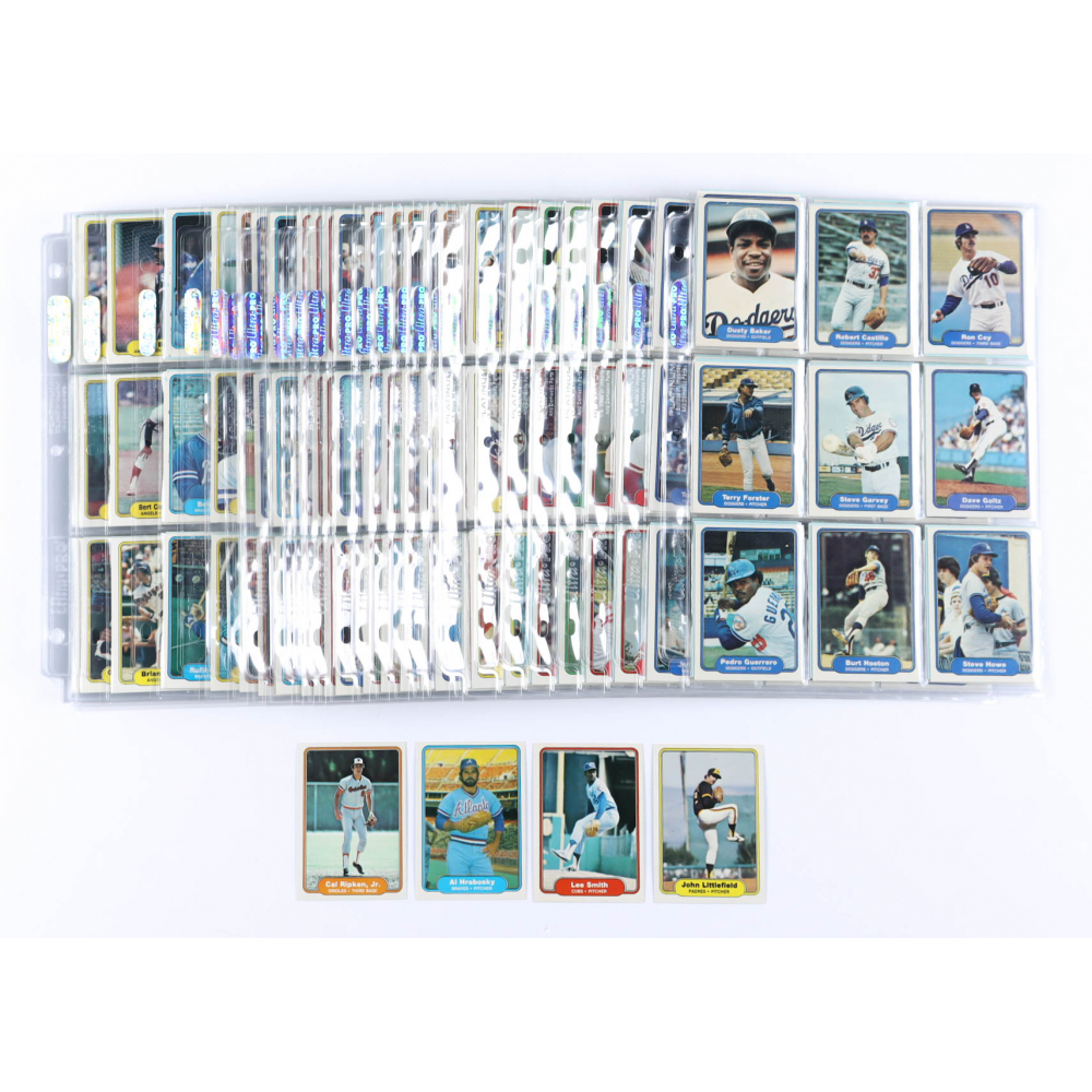 1982 Fleer Baseball Complete Set of (660) Cards with John Littlefield ...