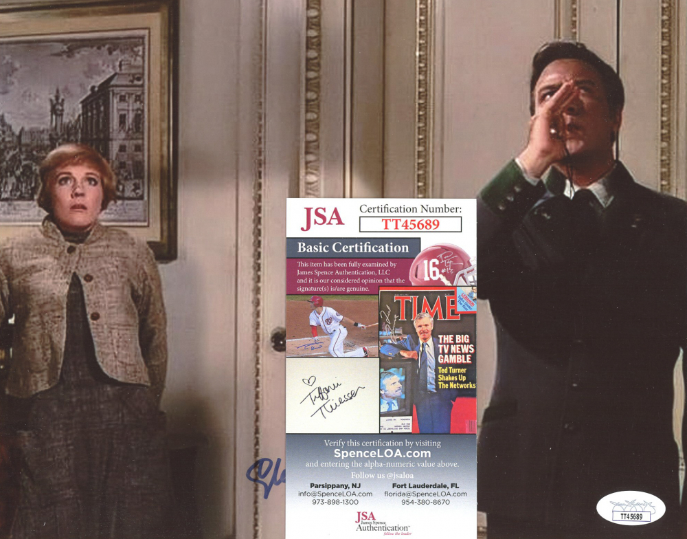 Christopher Plummer Signed "The Sound of Music" 8x10 Photo (JSA COA ...