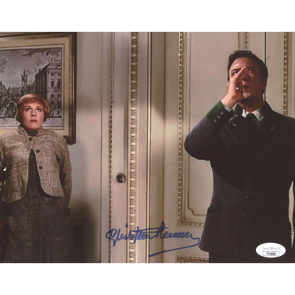 Christopher Plummer Signed "The Sound of Music" 8x10 Photo (JSA COA ...