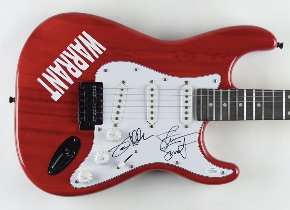 Joey Allen & Steven Sweet Signed 38" Electric Guitar (AutographCOA COA ...