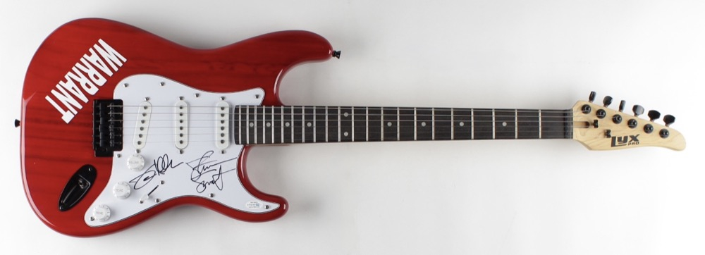 Joey Allen & Steven Sweet Signed 38" Electric Guitar (AutographCOA COA ...