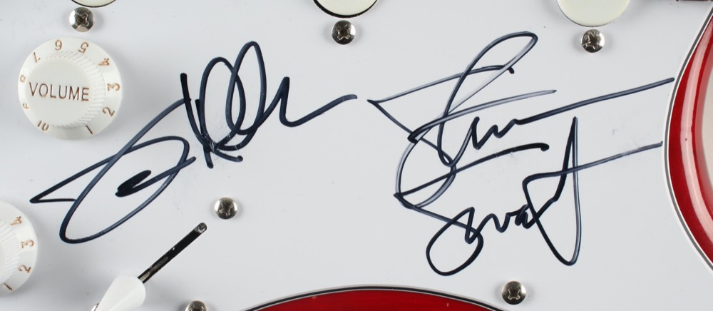 Joey Allen & Steven Sweet Signed 38" Electric Guitar (AutographCOA COA ...