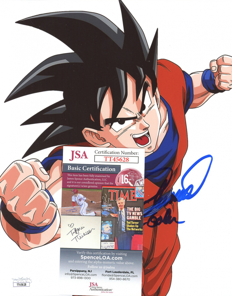 Sean Schemmel Signed "Dragon Ball Z" 8x10 Photo Inscribed "Goku" (JSA ...