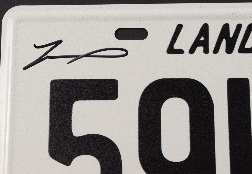 Tyler Mane Signed "Halloween" License Plate Inscribed "Michael Myers ...