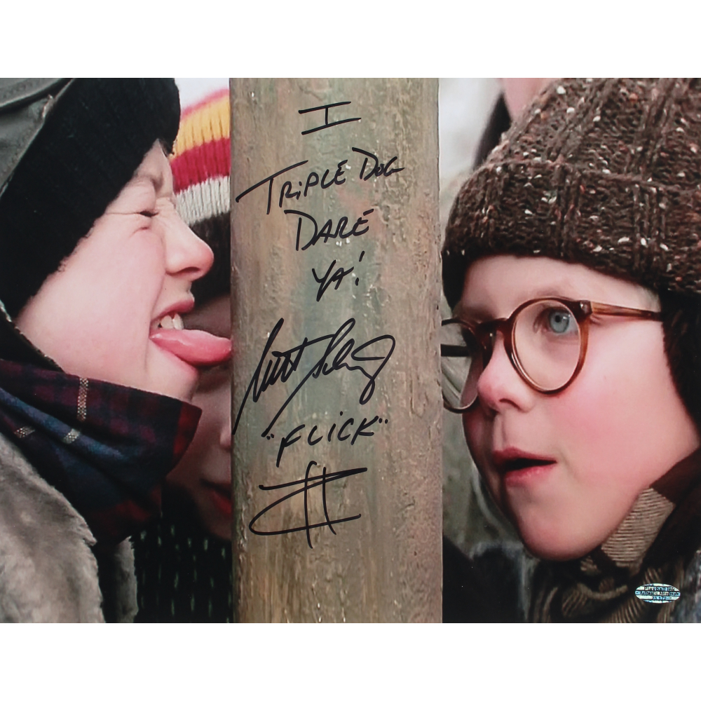 Scott Schwartz Signed "A Christmas Story" 11x14 Photo Inscribed "I ...