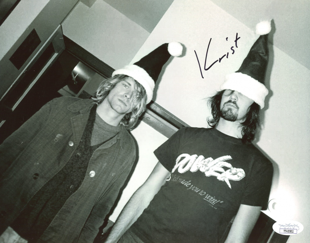 Krist Novoselic Signed 8x10 Photo (JSA COA) | Pristine Auction