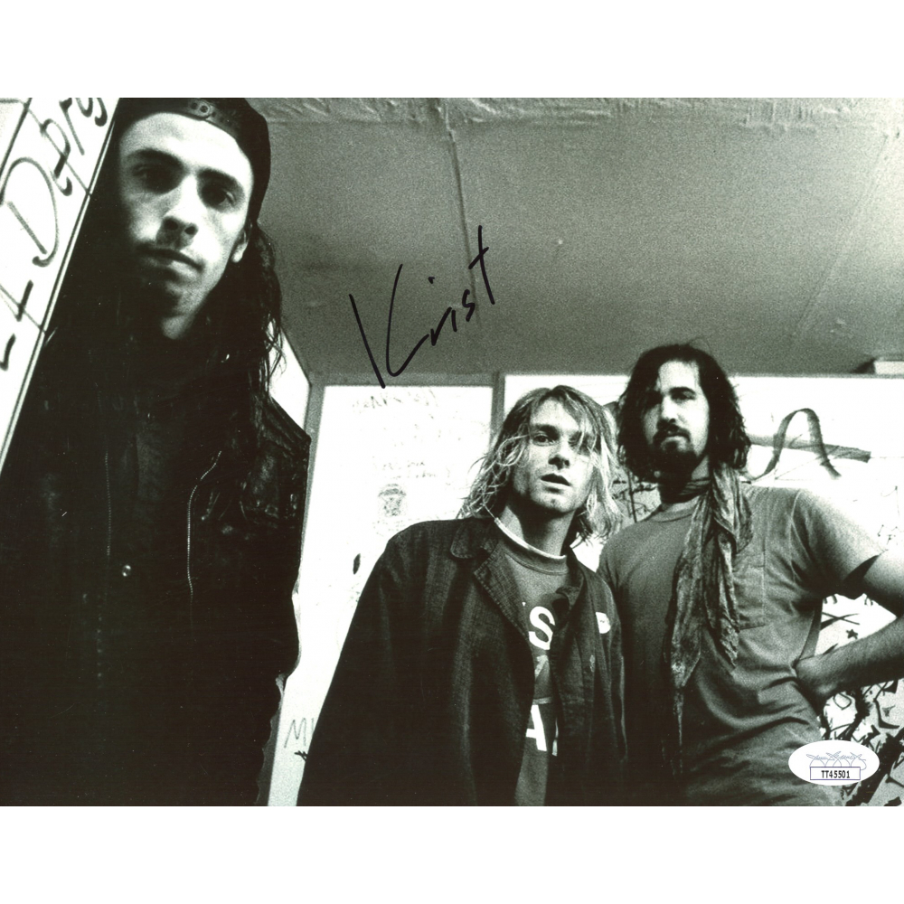 Krist Novoselic Signed 8x10 Photo (JSA COA) | Pristine Auction