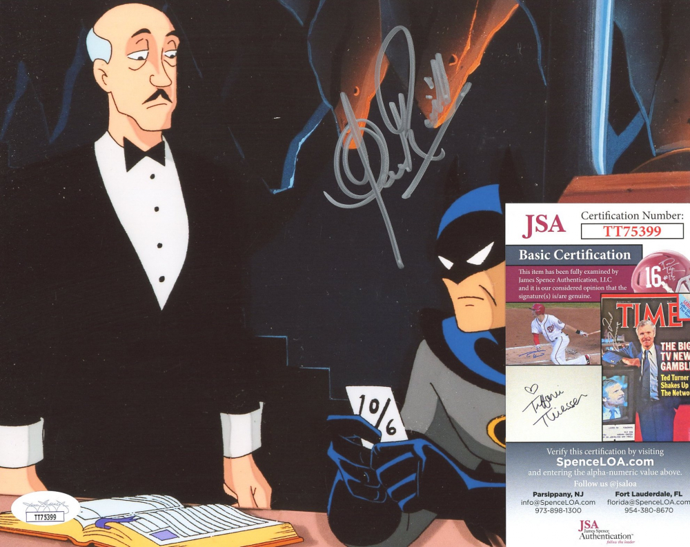 Clive Revill Signed "Batman: The Animated Series" 8x10 Photo (JSA COA ...