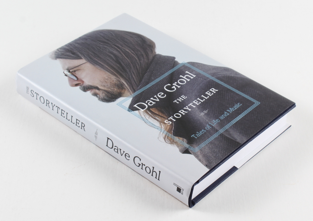 Dave Grohl Signed "The Storyteller" Hardcover Book (Beckett COA ...