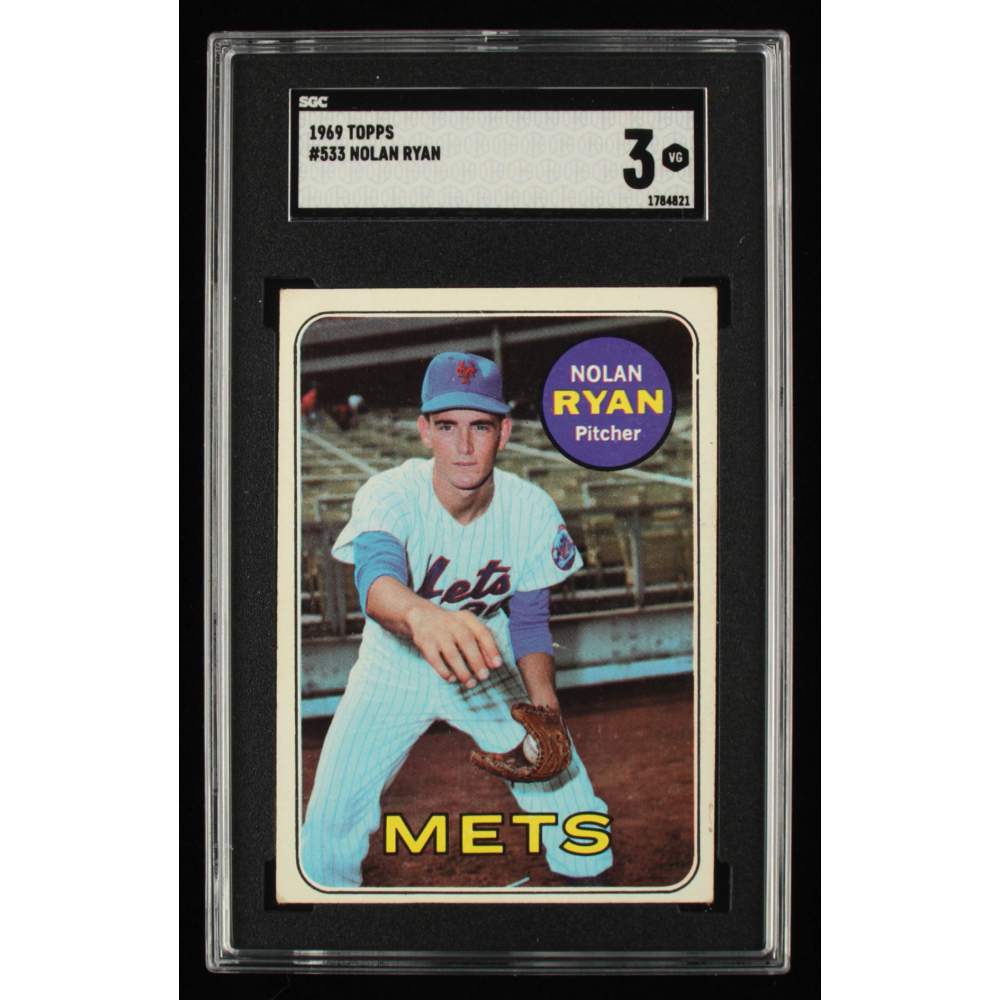 Nolan Ryan 1969 Topps #533 (SGC 3) | Pristine Auction