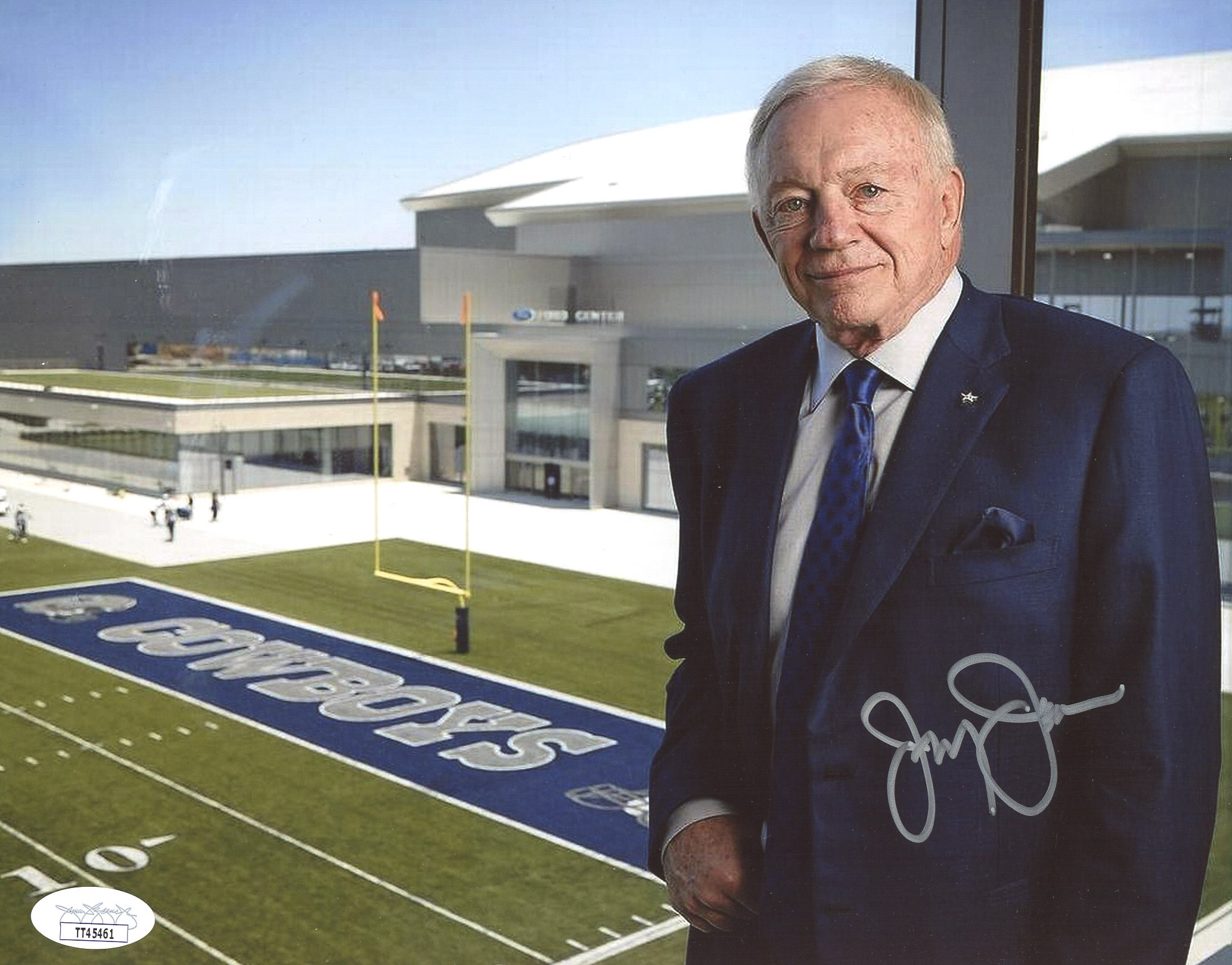 Jerry Jones Signed Cowboys 8x10 Photo (JSA COA) | Pristine Auction