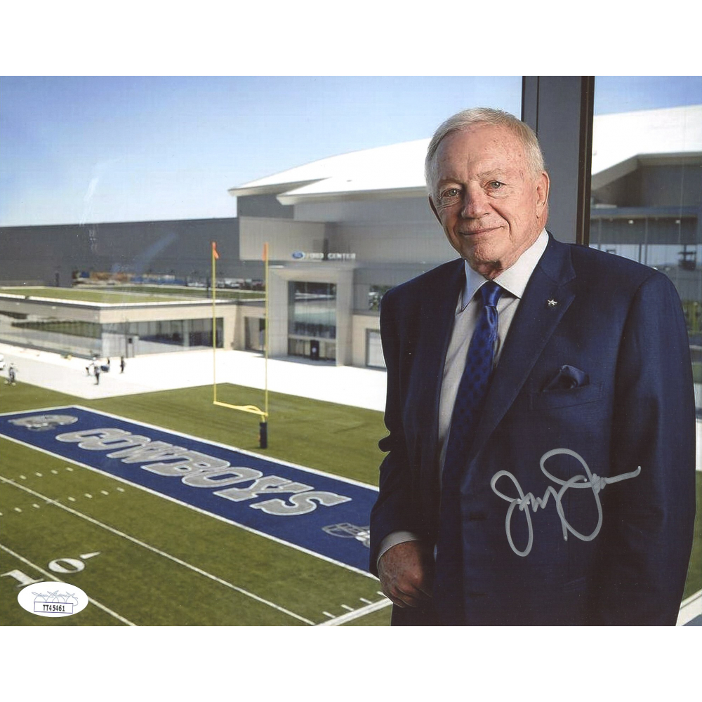 Jerry Jones Signed Cowboys 8x10 Photo (JSA COA) | Pristine Auction