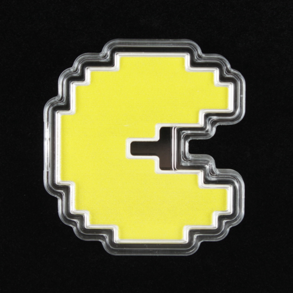 2021 PAC-MAN 40th Anniversary 1oz Silver Colorized Coin | Pristine Auction
