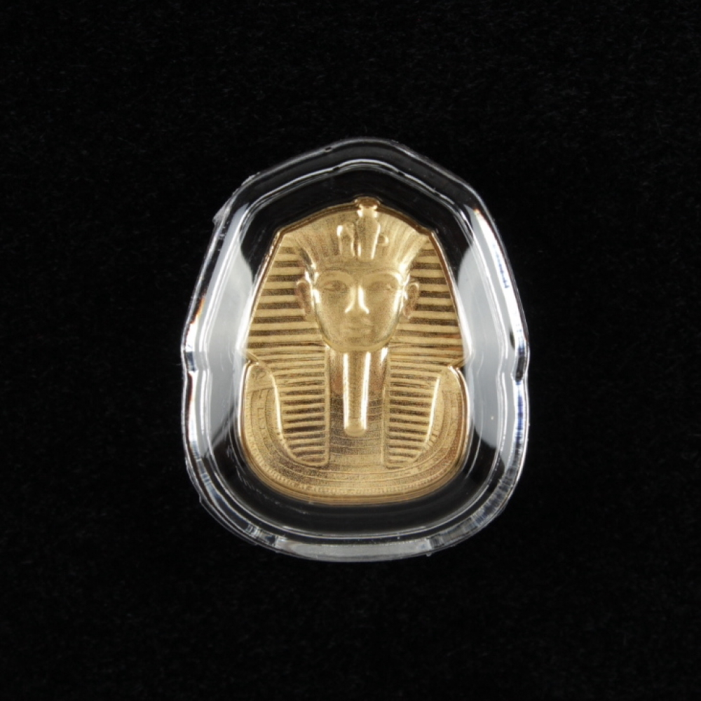 2022 The Mask of Tutankhamun 1 Gram Gold Coin | Pristine Auction