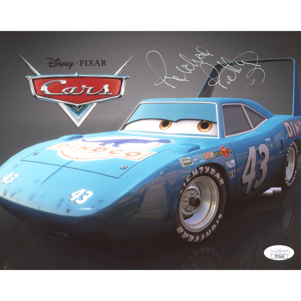 Richard Petty Signed "Cars" 8x10 Photo (JSA COA) | Pristine Auction