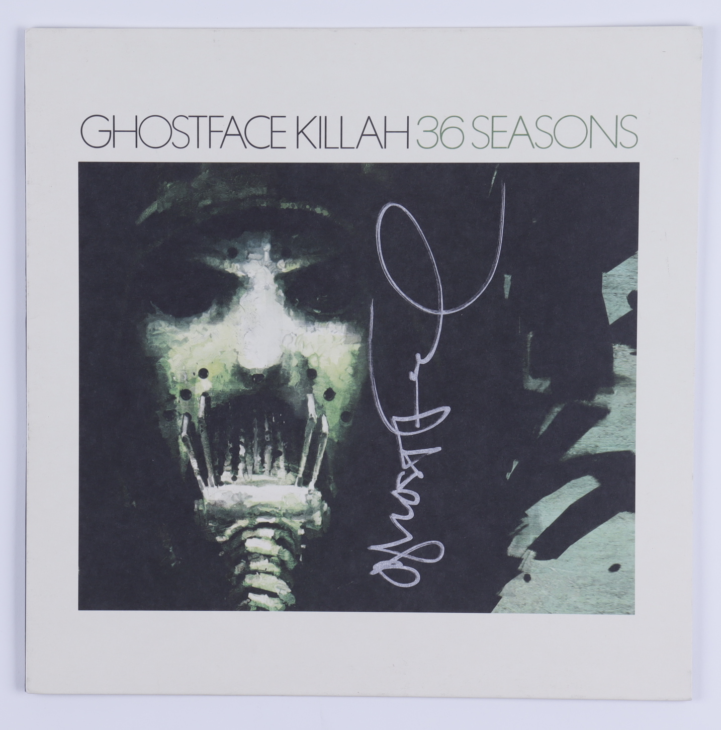Ghostface Killah Signed "36 Seasons" Vinyl Album Cover (JSA) (See ...