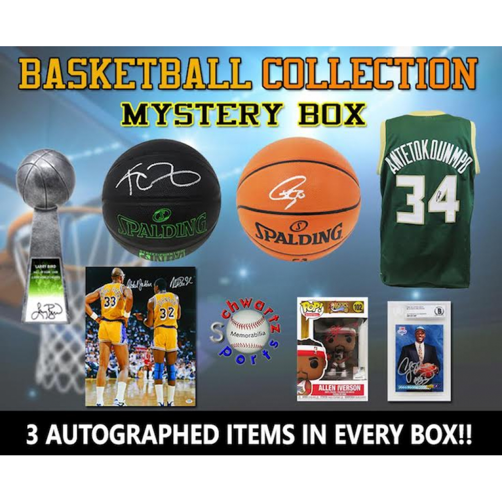 Schwartz Sports Basketball Collection Mystery Box – Series 4 - (Limited ...