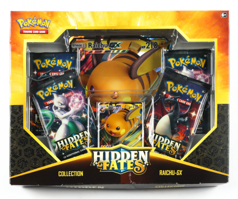 Pokemon Hidden Fates Collection Box / Raichu-GX | Pristine Auction