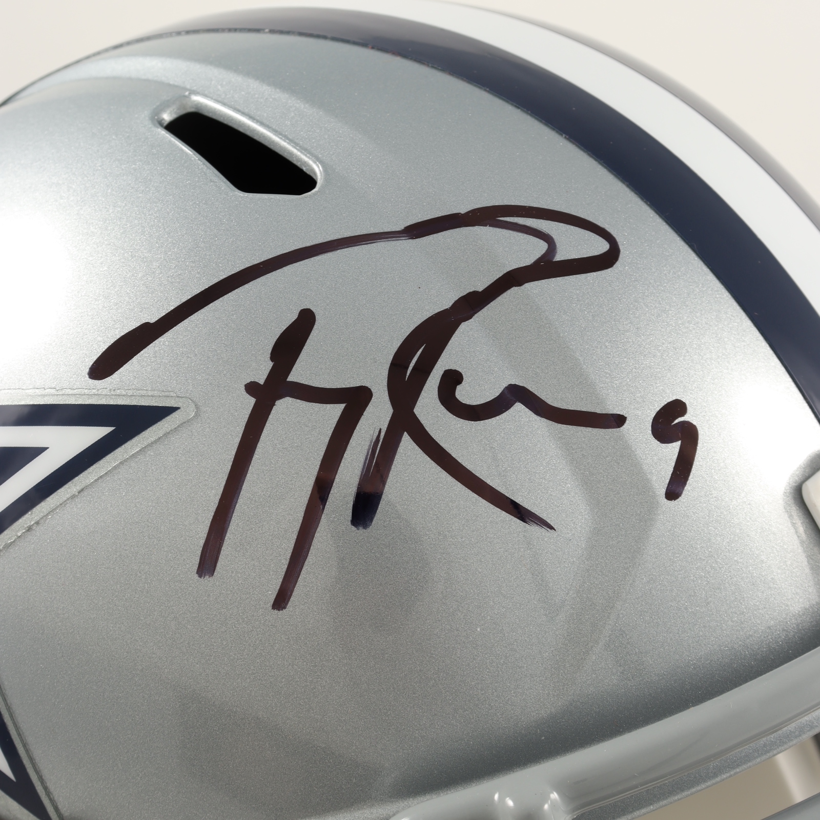 Tony Romo Signed Cowboys Full-Size Speed Helmet (Beckett Hologram ...