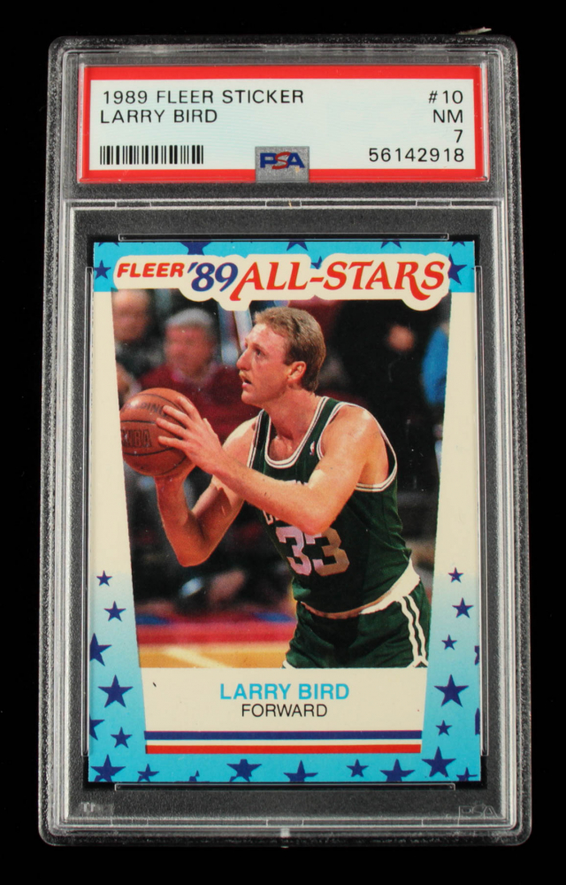 Larry Bird 1989 Fleer #10 Stickers Price Guide - Sports Card Investor