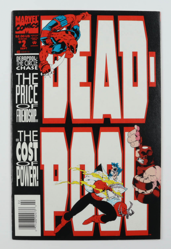 Complete Set of (4) 1993 "Deadpool: The Circle Chase" Issue #1-4 Marvel ...