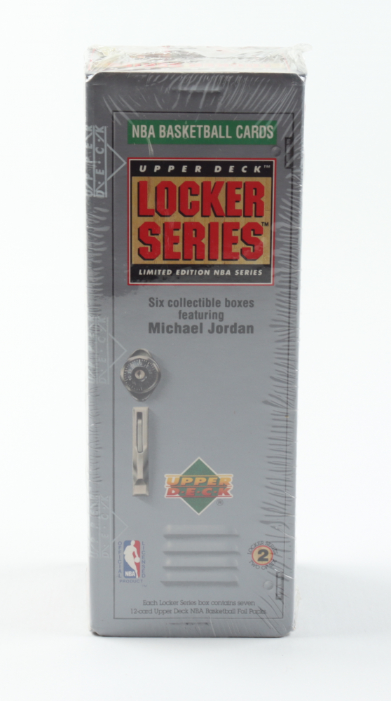 1991 Upper Deck NBA Michael Jordan Locker Series 2 Box with (7) Packs ...