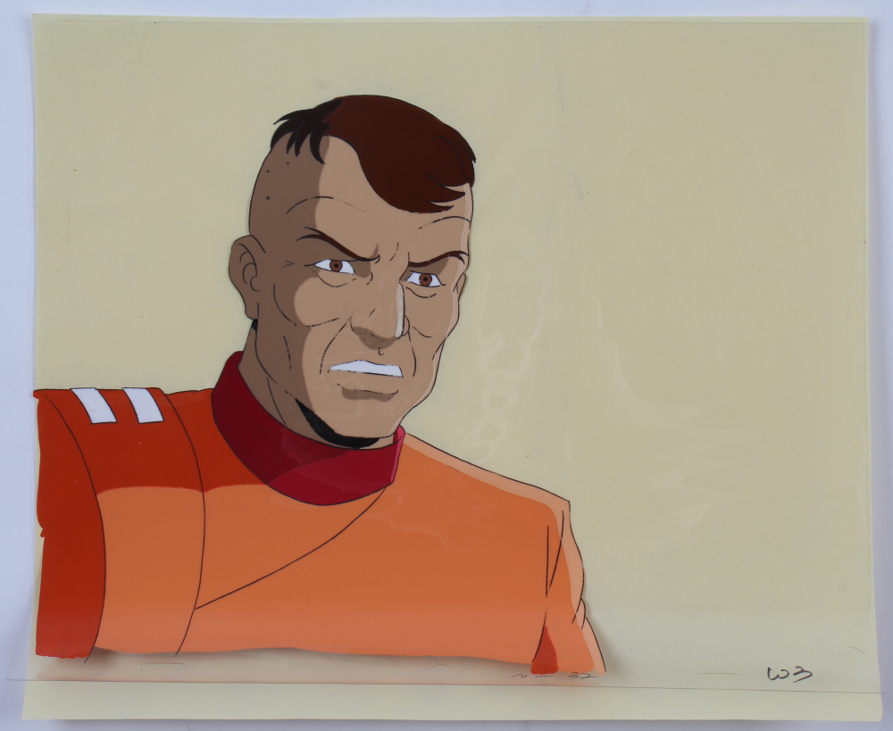 "Exosquad" One-Of-A-Kind 10.5x12.5 Animation Cel With Keyframe Sketch ...