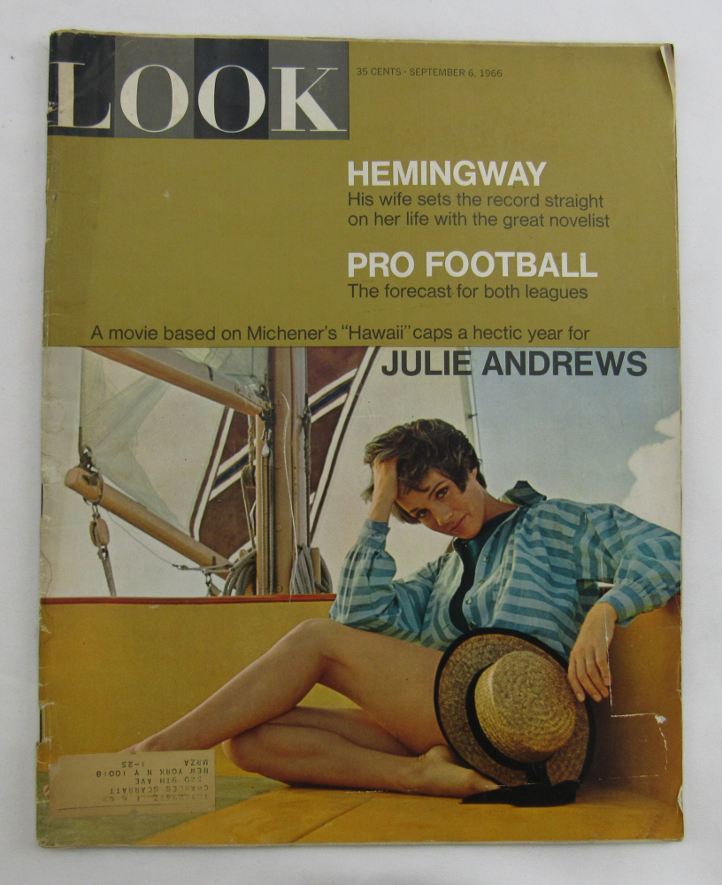 Bart Starr Signed 1966 Look Magazine Inscribed "A Great Fan" & "Best ...