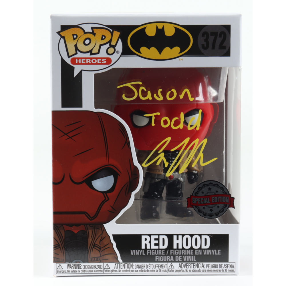 Curran Walters Signed "Batman" #372 Red Hood Funko Pop! Vinyl Figure ...