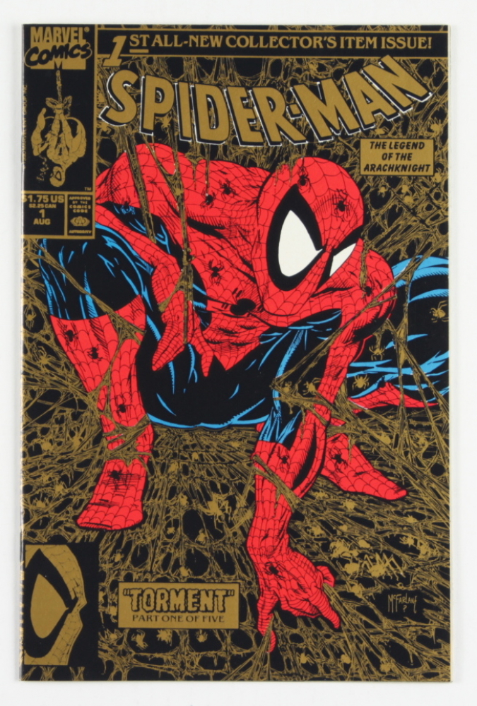1990 "The Amazing Spider-Man" Issue #1 Marvel First Issue Comic Book ...