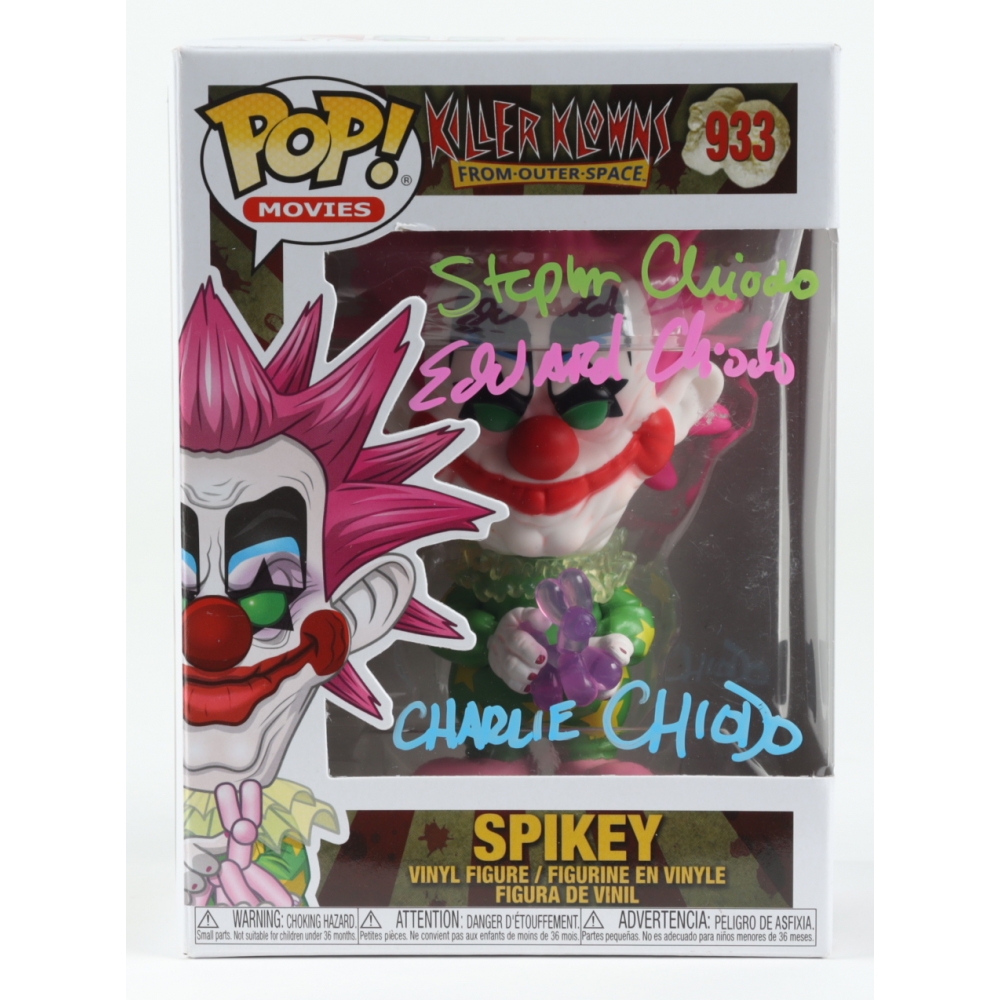Stephen Chiodo, Charlie Chiodo & Edward Chiodo Signed "Killer Klowns ...