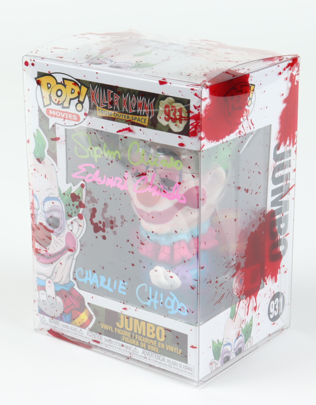 Stephen Chiodo, Charlie Chiodo & Edward Chiodo Signed "Killer Klowns ...