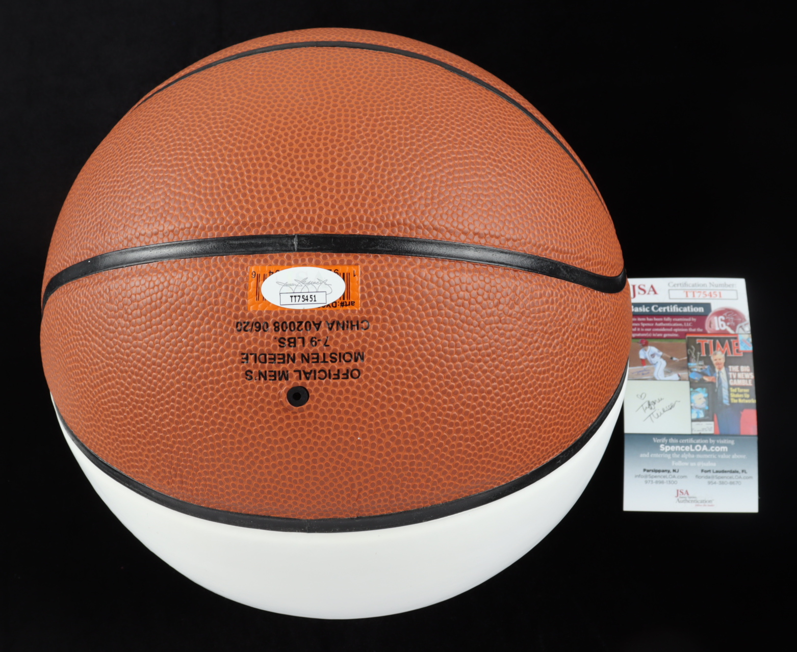 Bill Self Signed Kansas Jayhawks Logo Basketball (JSA) | Pristine Auction