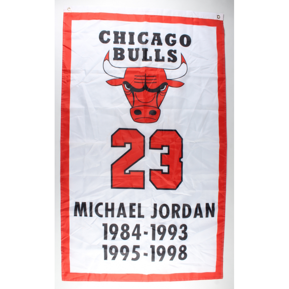 Michael Jordan Bulls Number "23" Flag | Pristine Auction