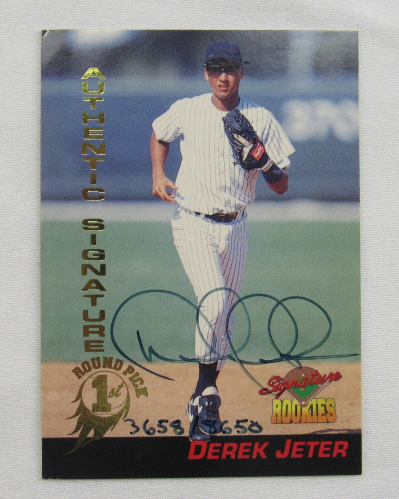 Derek Jeter 1994 Signature Rookies Signatures #35 3658/8650 | Pristine ...