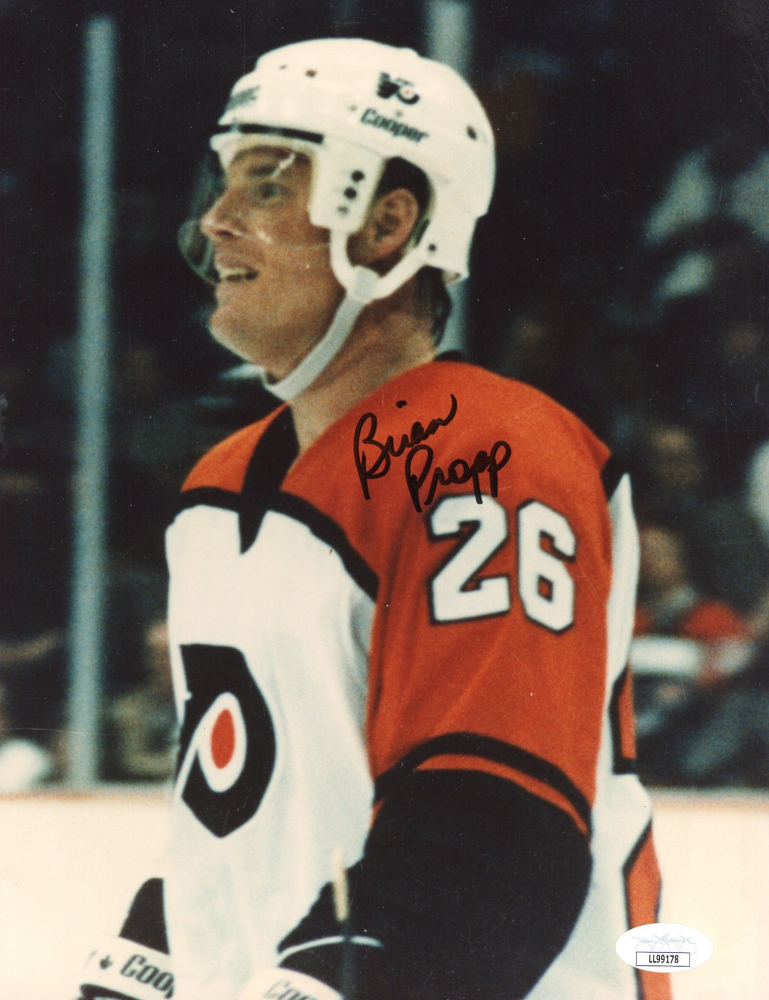 Brian Propp Signed Flyers 8x10 Photo (JSA COA) | Pristine Auction